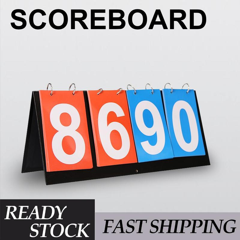 【Ready Stock】Table Top Scoreboard, Score Keeper Flipper Scoreboard ...