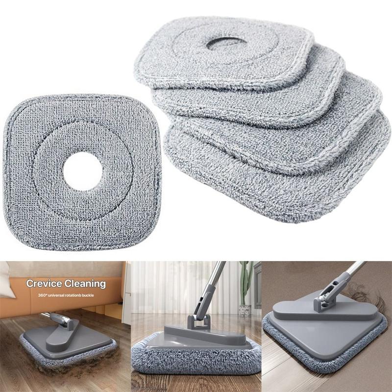 1pc New 360 Rotating Self Wash Spin Mop Dust Household MopHead - TikTok ...