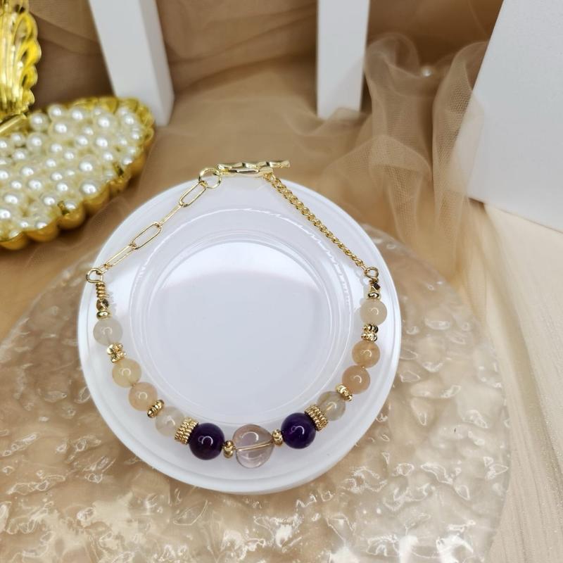 C4. ( AURA LOVE ) bracelet Energy Stone , Heeling , Huat 1 Design - TikTok Shop Singapore