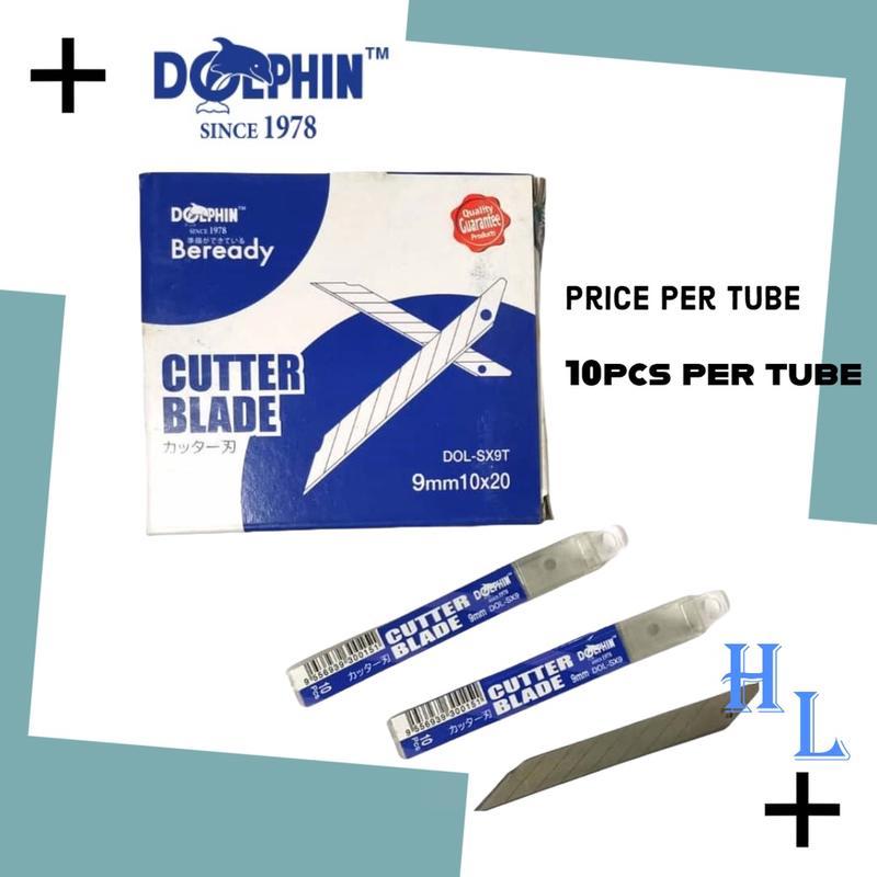 Dolphin Cutter Blade 9mm（S）SX-9（10‘s/Tube） - TikTok Shop Malaysia