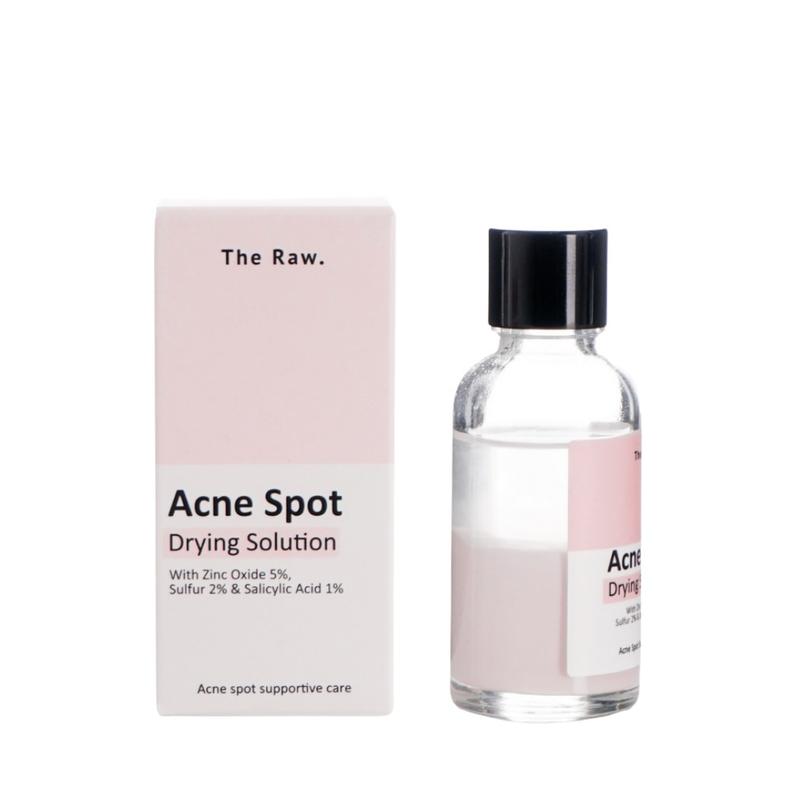 The Raw. Acne Spot Drying Solution 15ml/30ml - TikTok Shop Malaysia