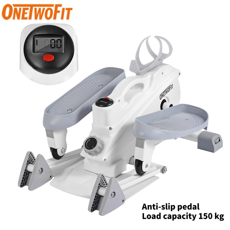 OneTwoFit Premium Mini Stepper Bike Ellipticals Funny Step Machine - TikTok Shop Singapore