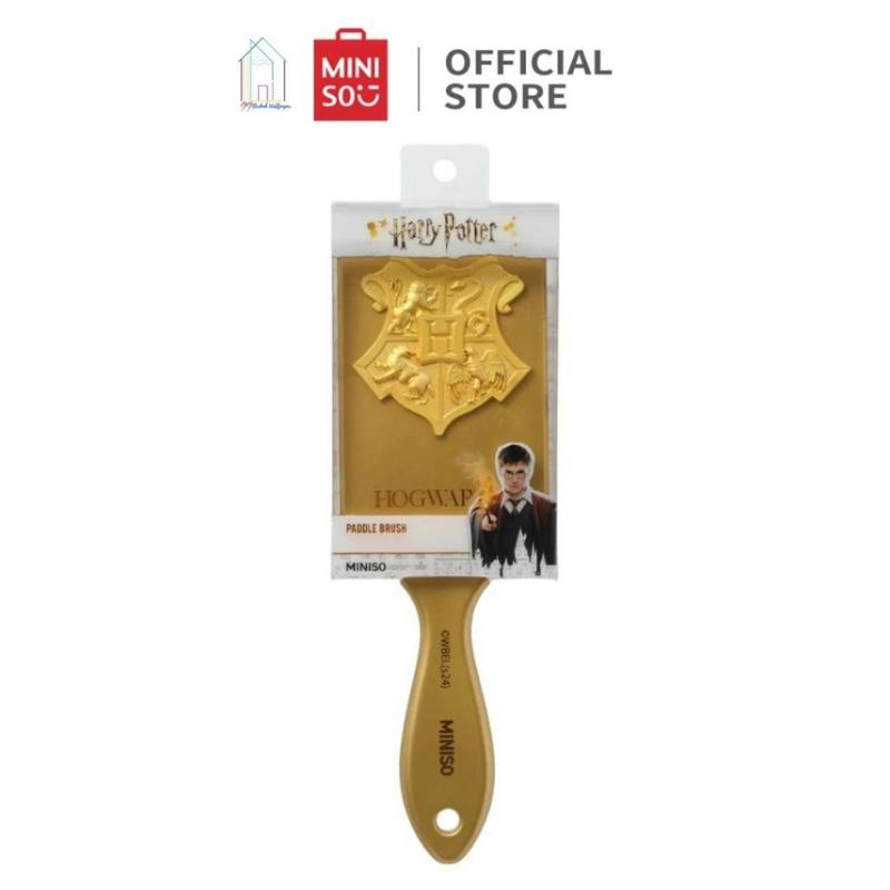 Miniso x Harry Potter Luxury Drift Sand Air Bag Comb Sisir gold harry ...