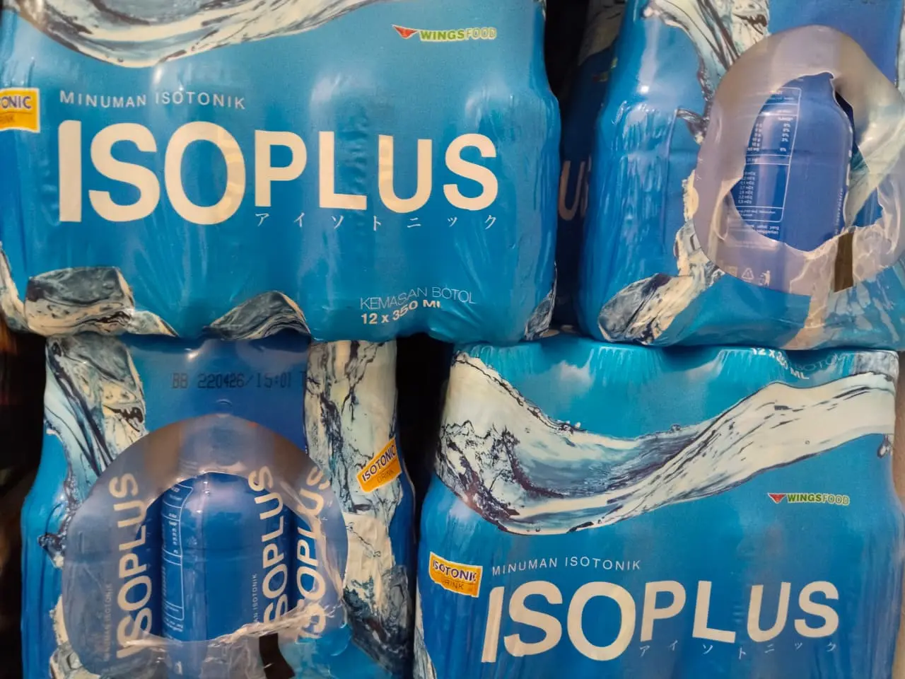 ISO PLUS 350 ml botol ( 1 dus 12 botol ) - Shop | Tokopedia