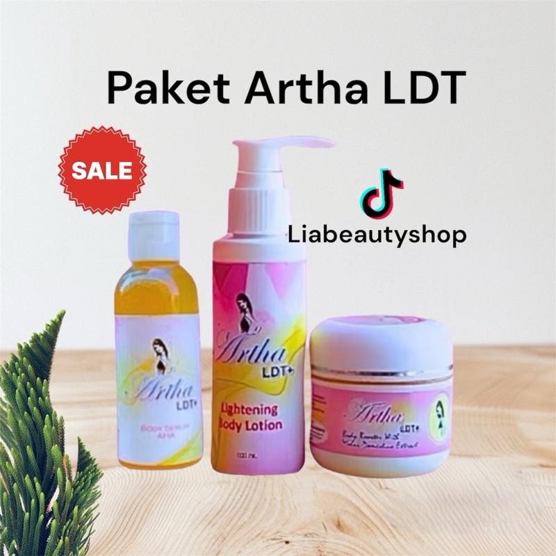 Paket Artha LDT Lotion+Booster+Serum Original Pencerah Memutihkan - Shop | Tokopedia