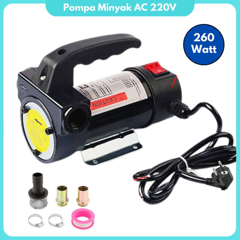 Pompa Minyak AC 220V Solar Transfer Pump 220 Volt Alat Sedot - Shop ...