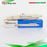 Promo PAKET Pena Bekam Lancing Device Plastik MS + Jarum Bekam Blood ...
