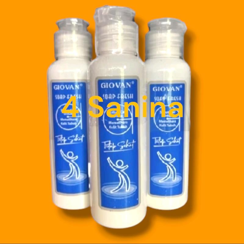 PAKET 3 PCS SABUN GIOVAN SOAP FRESH 90ML / SABUN BIANG KERINGAT BAYI ...