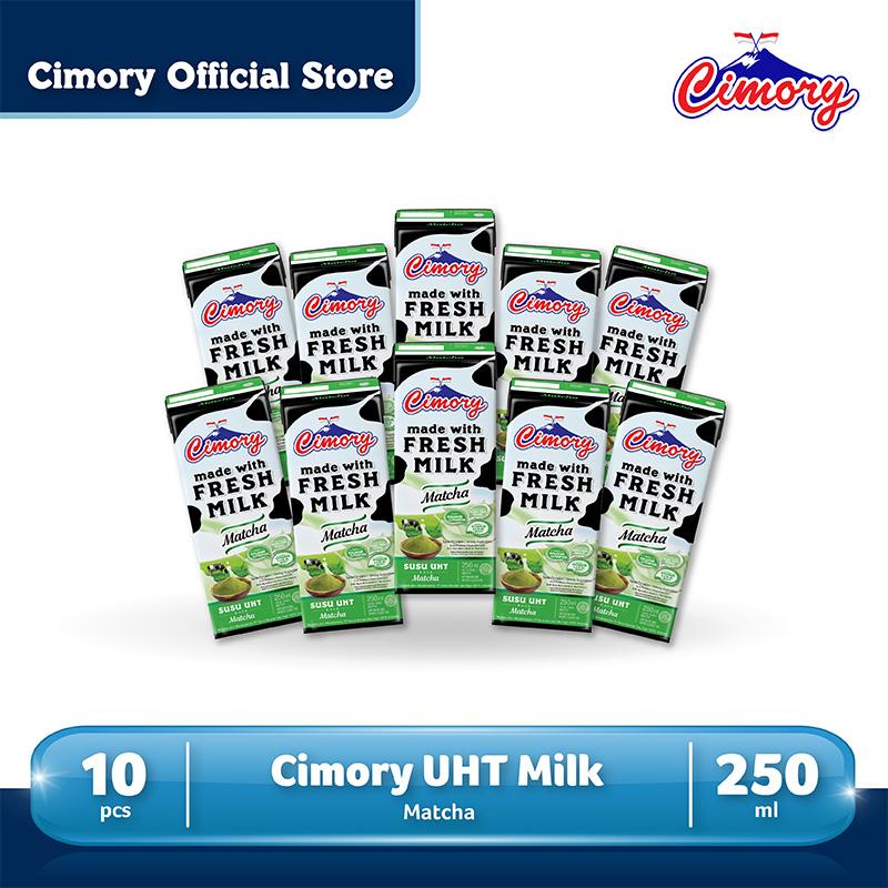 Cimory Fresh Milk UHT - 10 Pcs - Shop | Tokopedia