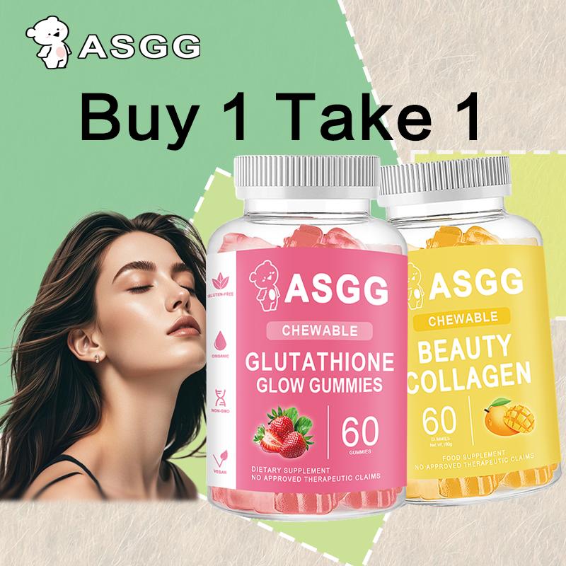 【Buy 1 Take 1】ASGG 60PC GLUTATHIONE Glow Gummies - TikTok Shop Philippines