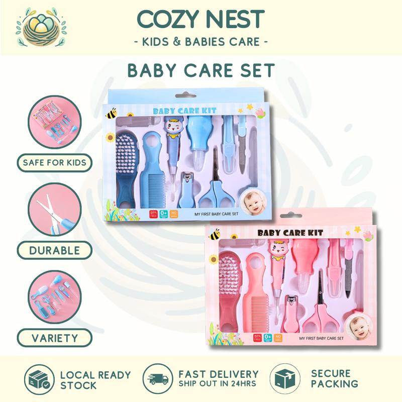 [Cozy Nest] Deluxe Baby Care Gift Box Set, 10-Piece Bundle for Complete ...