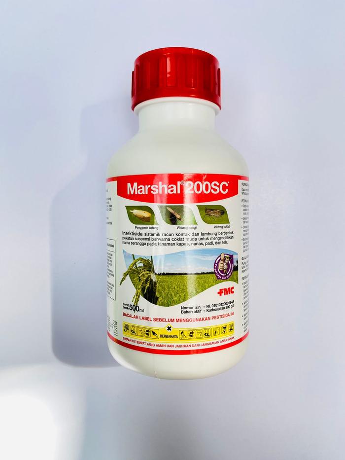 Jual Insektisida MARSHAL 200SC isi kemasan 500ml dari FMC - Kab. Kediri ...
