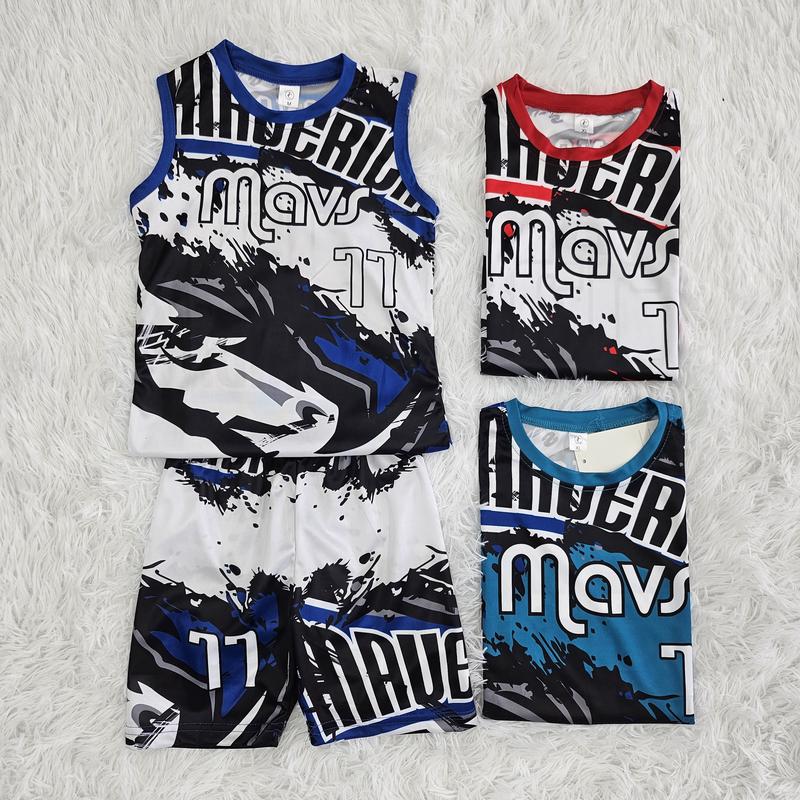 Dallas Mavericks 77 Boys Basketball Athletic Set - TikTok Shop Singapore