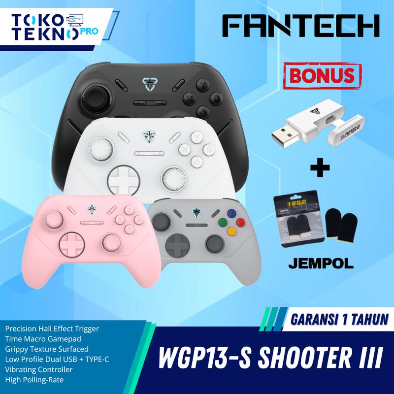 Fantech WGP13 / WGP13s / WGP-13S Shooter III 3 Wireless Gamepad - Shop ...