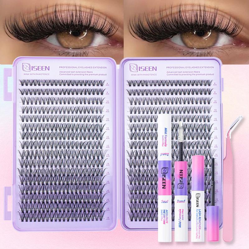 Individual Lashes Book Clusters Extensions False Eyelash DIY Lash ...