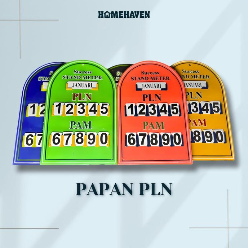 Papan informasi PLN dan PAM | Ready Berbagai Macam Warna - Shop | Tokopedia