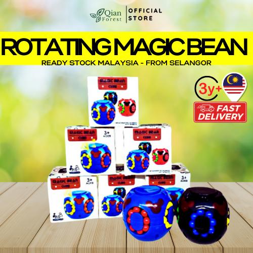 Rotating Little Magic Bean Cube Toy Fun For Kids Playtime Mainan ...