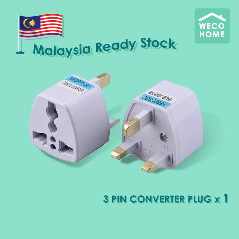 WECO《MY UK US EU CN》 Penyesuai Palam 3-Pin Universal | Penukar - TikTok ...