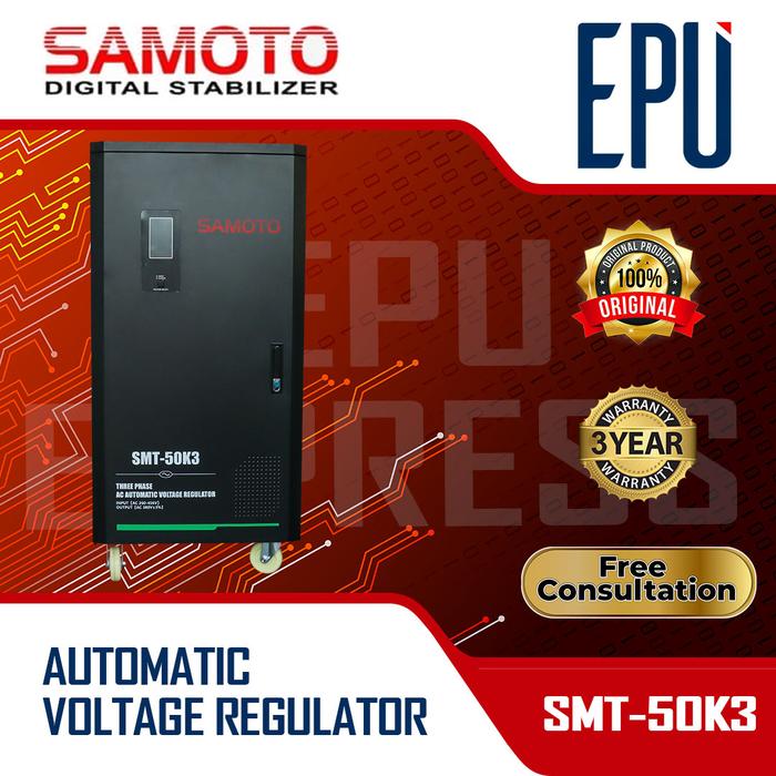 Promo Stabilizer Samoto 50KVA Stabiliser 50000VA Stavol Listrik SMT AVR ...