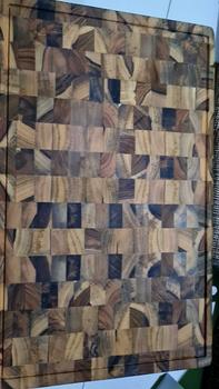 Talenan / Pastry Board Kayu Jati Mozaik - Talenan Mozaik Elegan - Shop ...