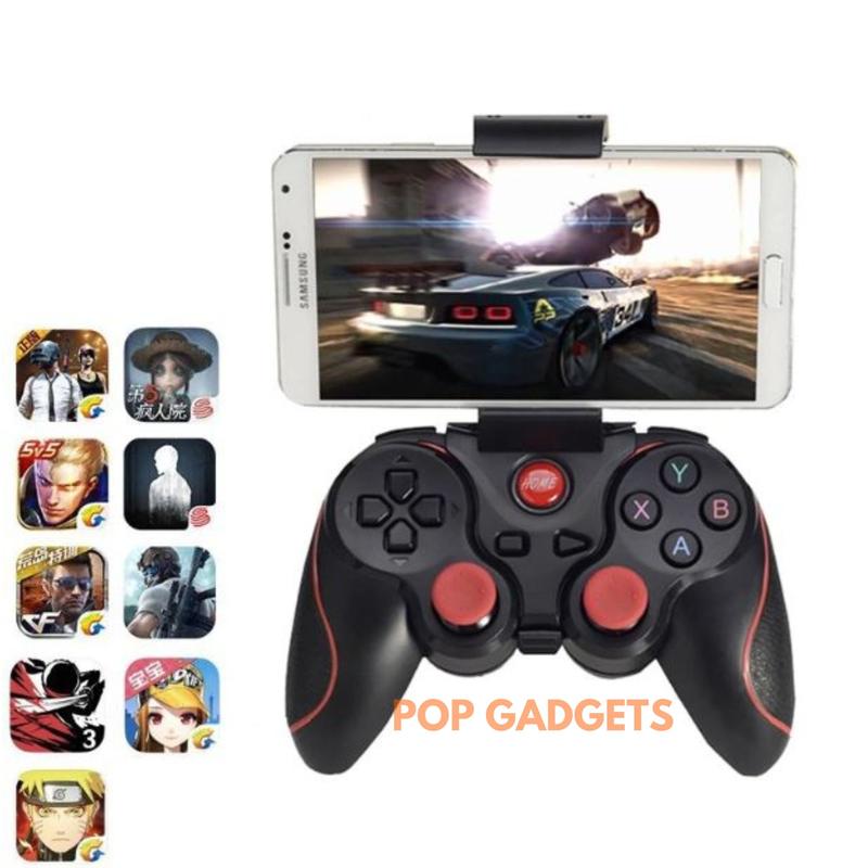 Gamepad X3 Wireless Controller X3 Gamepad Joystick Bluetooth Plus Holder HP Gamepad X3 Bluetooth ...