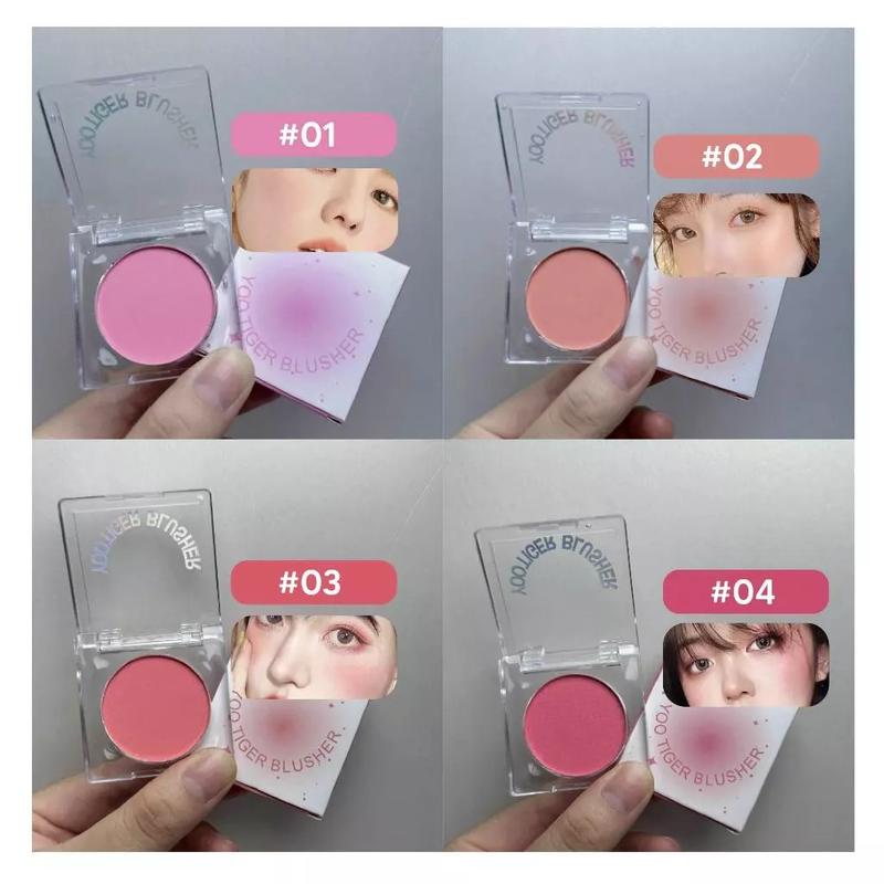 Blush On Single Palette YOO TIGER Makeup Powder Blusher Perona Pipi ...