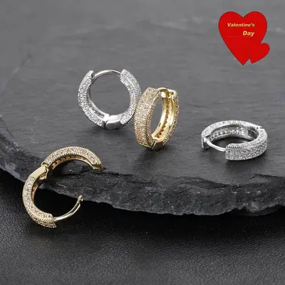 Mens designer hoop earrings store