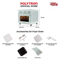 Promo Polytron Kitchenmate Air Fryer Oven 25 Liter PEO 25S1G & PEO ...