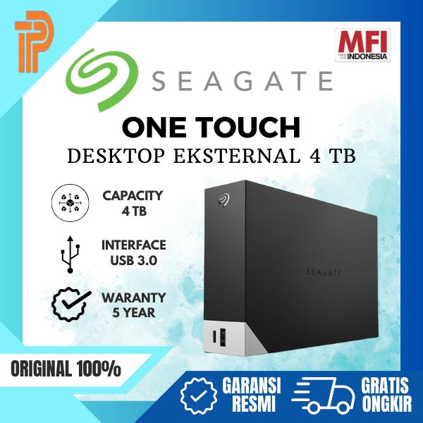 Promo Seagate One Touch 4TB Desktop Hub Eksternal USB3.0 MFI Garansi ...