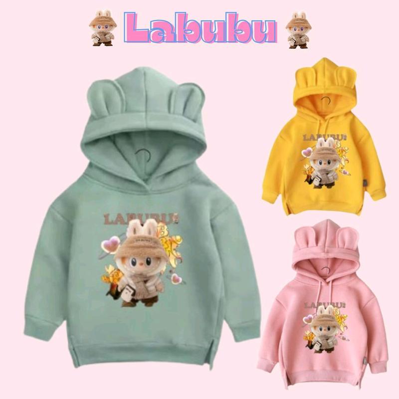 Hoddie Sweater Labubu Anak Pakaian Anak Perempuan Usia 06 bulan-5 ...