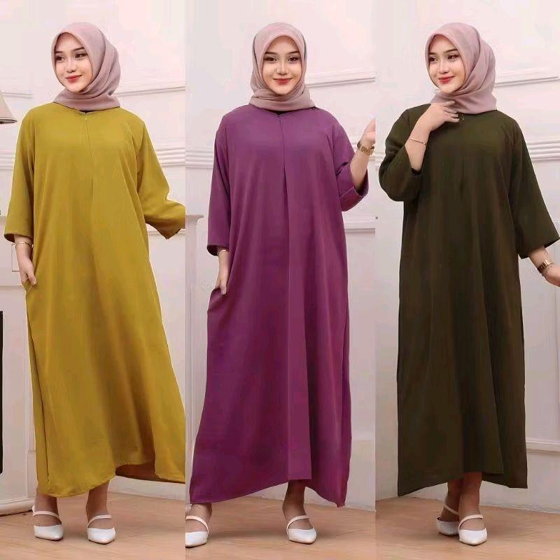 DASTER LONG CRINKEL AIRFLOW Busui Nyaman Airflow Polos Elegant - TikTok ...