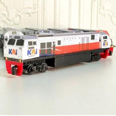Mainan Kereta Api Indonesia Lokomotif Gerbong Kereta Api Diecast - Shop ...