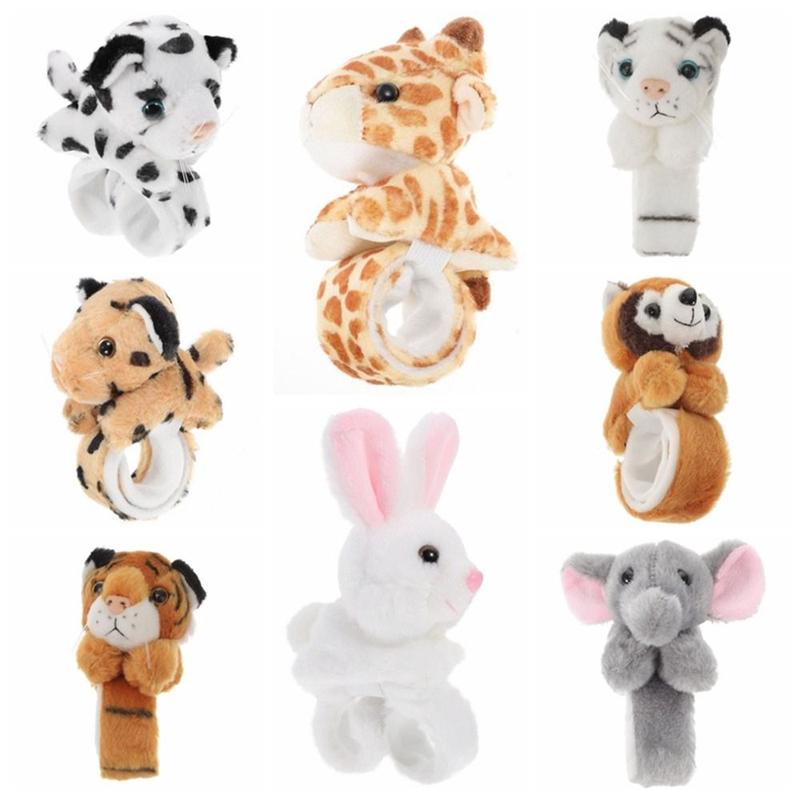 Party Favor Jungle Animal Stuffed Animal Wristband Clap Circle - TikTok ...