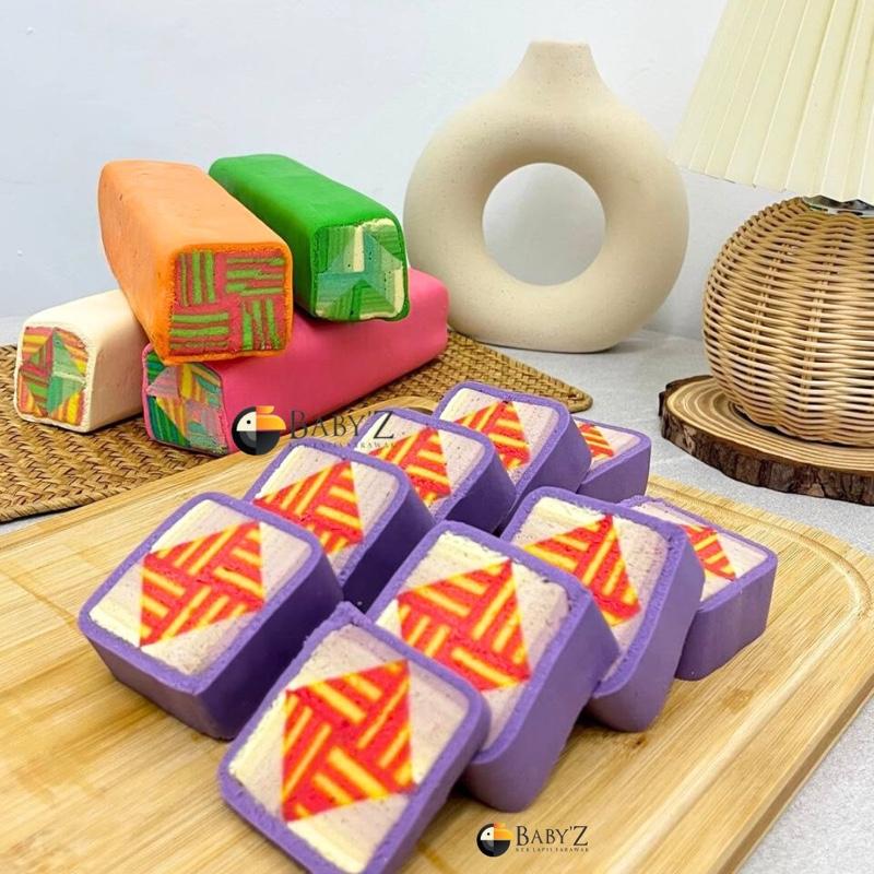 KEK LAPIS SWISS ROLL PELBAGAI WARNA (CHEESE SERIES) Roll Food - TikTok ...