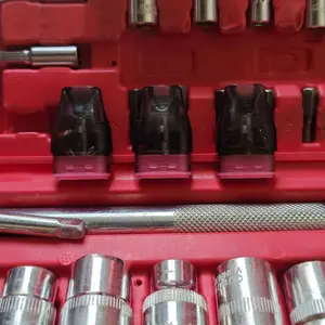 ISKU Tool Kit Set Kunci Sok set 37pcs 24gigi Kunci Pas Set Kunci Mata ...