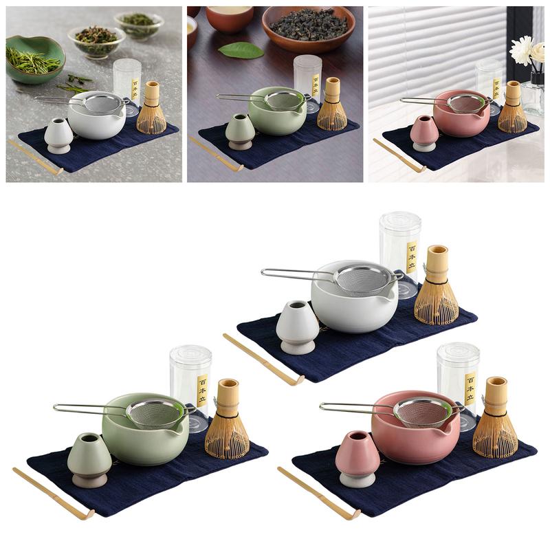 6Pcs Japanese Matcha Tea Set Matcha Ceramic Bowl for Tea House - TikTok ...