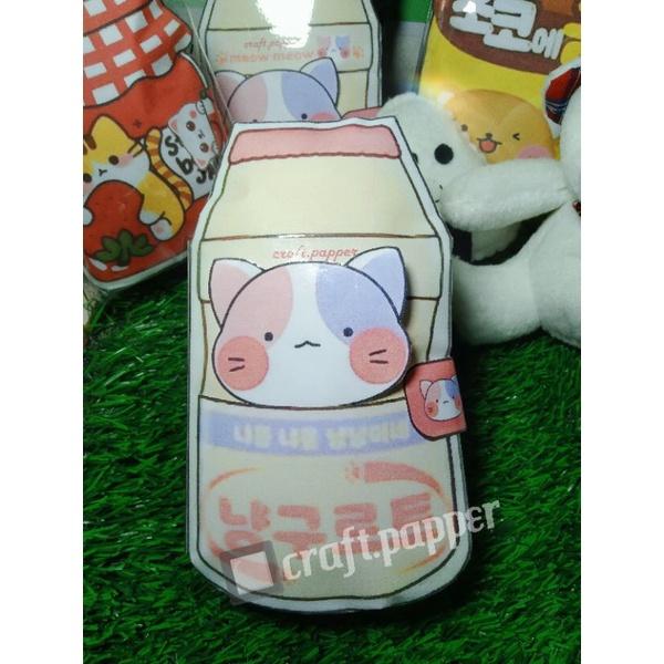 Paper squishy book | rumah kucing | Kucing Yakult | boneka squishy ...