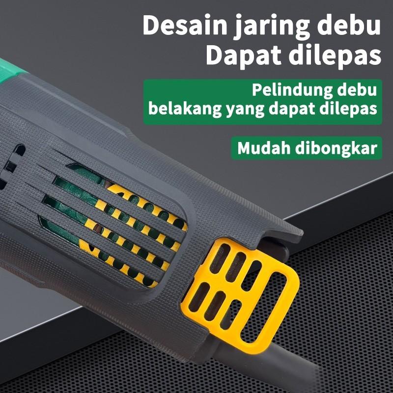 ISKU Mesin Gerinda Tangan 500W Dan 800w Angle Grinder Multifunction ...