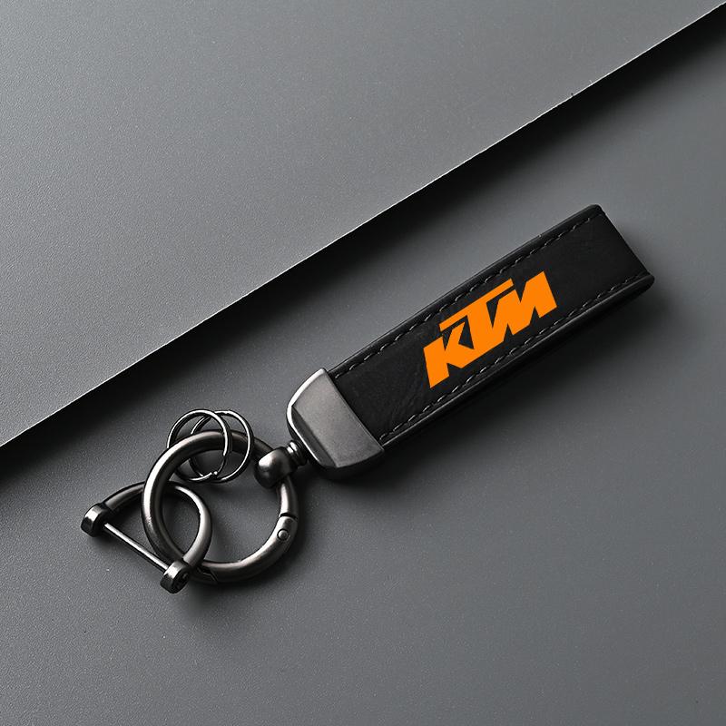 Alloy Car Keychain Gift Pendant Anti-loss Key Ring For KTM Duke ADV SW ...