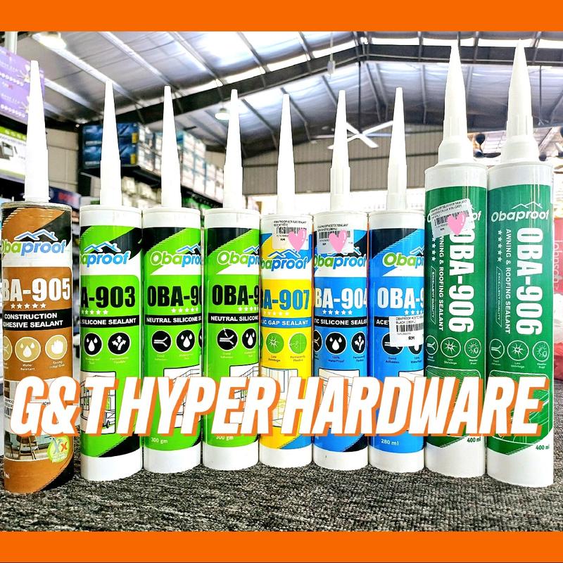 OBAPROOF SILICONE SEALANTS & ADHESIVE SEALANT/ OBA-903,OBA-904,OBA-905 ...
