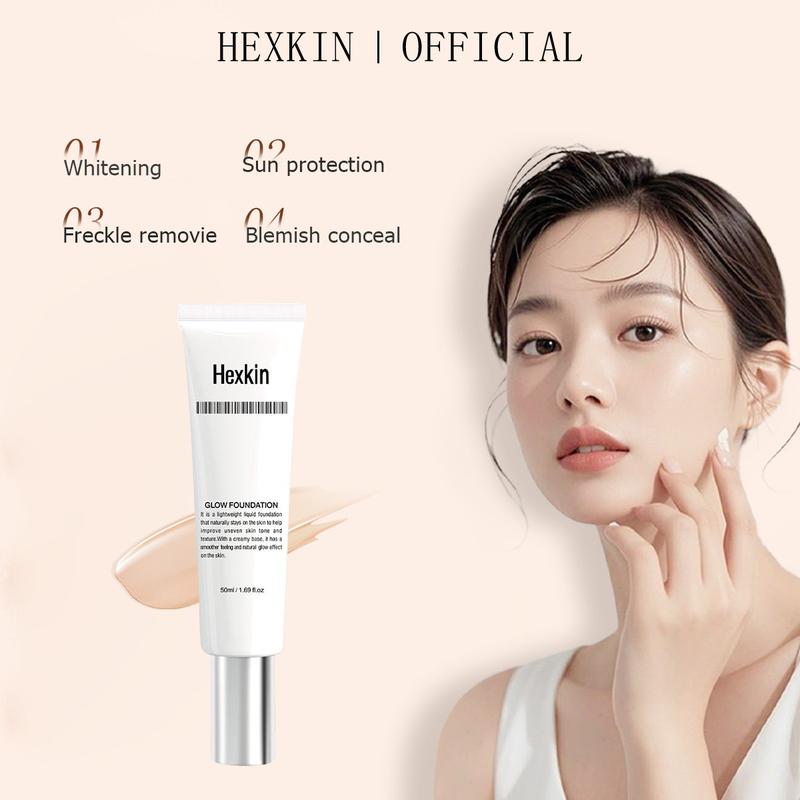[HexKin Official ] HEXKIN Hydrating Glow Foundation 50ml | Concealer ...