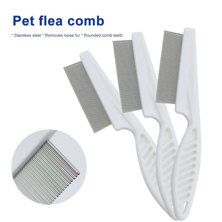 Pet Flea Comb, De-Flea Comb for Dogs and Cats, Grooming Comb - TikTok ...