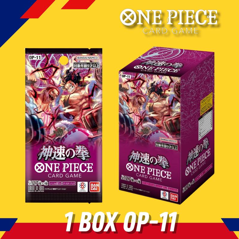 [OP-11 BOX] ONE PIECE CARD GAME OP-11 - TikTok Shop Malaysia
