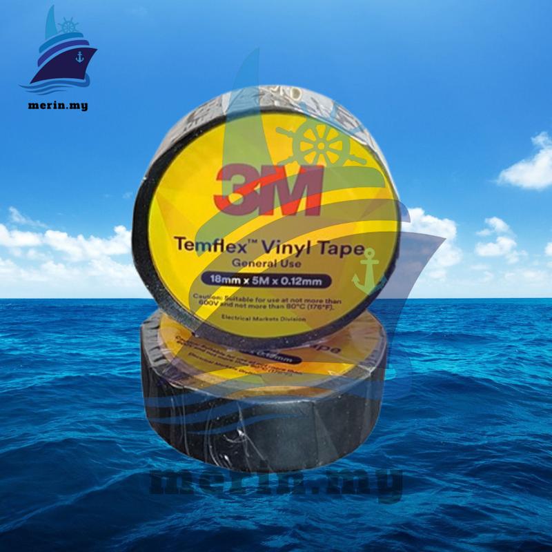 ELECTRICAL TAPE 3M 18MM X 5M (IMPA CODE:795436L) - TikTok Shop Malaysia