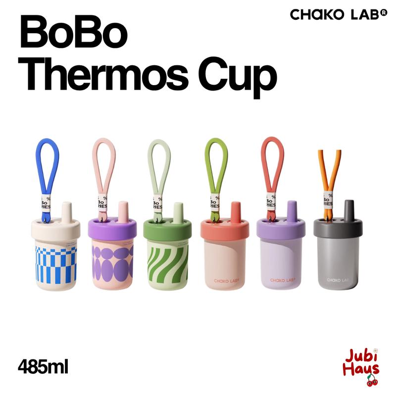 INSTOCK AUTHENTIC CHAKO LAB BoBo 485ML Thermos Cup (Thermal) - TikTok ...