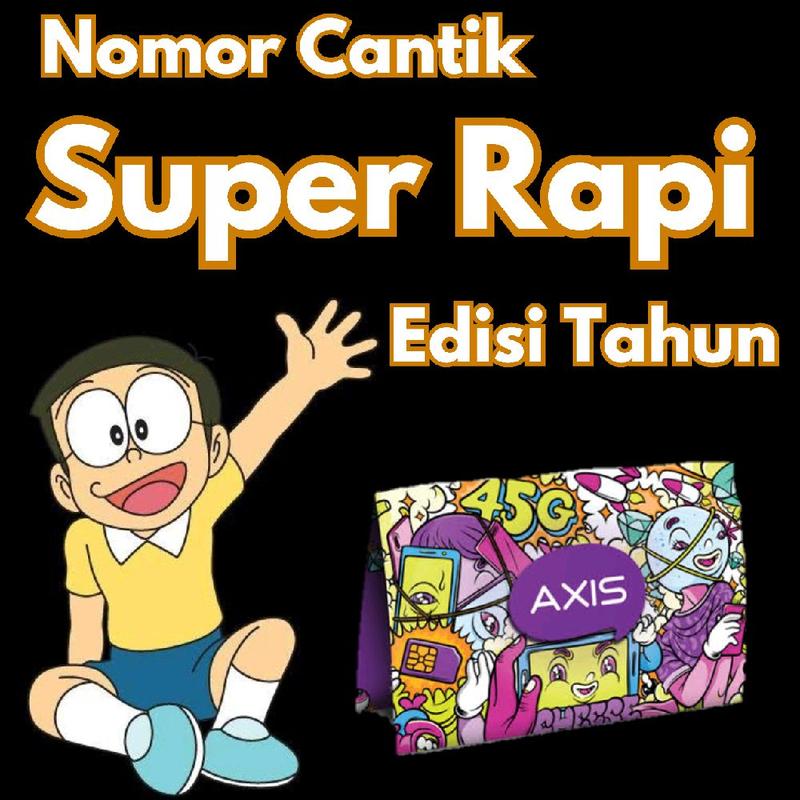 Figure No Cantikk Axis-Prabayar Figure Edisi Tahun - Shop | Tokopedia