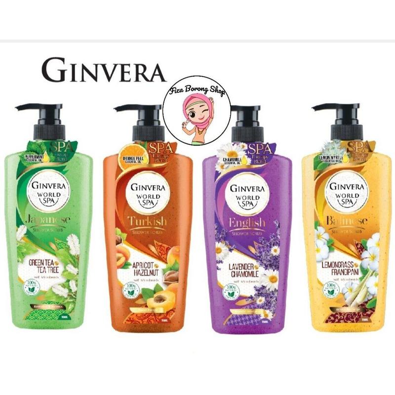 Ginvera World Spa Shower Scrub / Mandian 750ml - TikTok Shop Malaysia