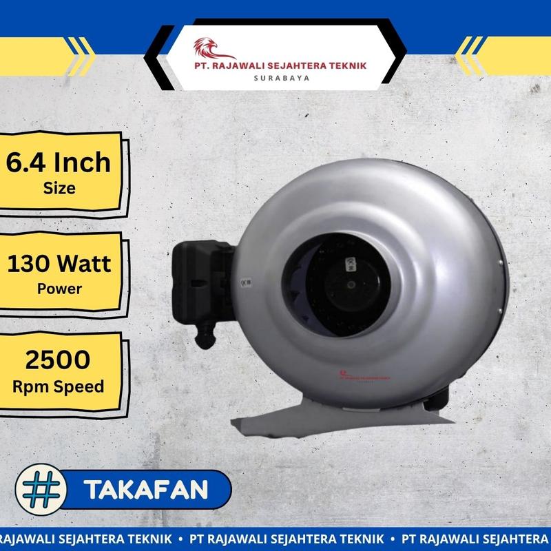 Takafan Inline Duct Blower 6.4 Inch / Blower Ducting 6.4" SDI-160 ...