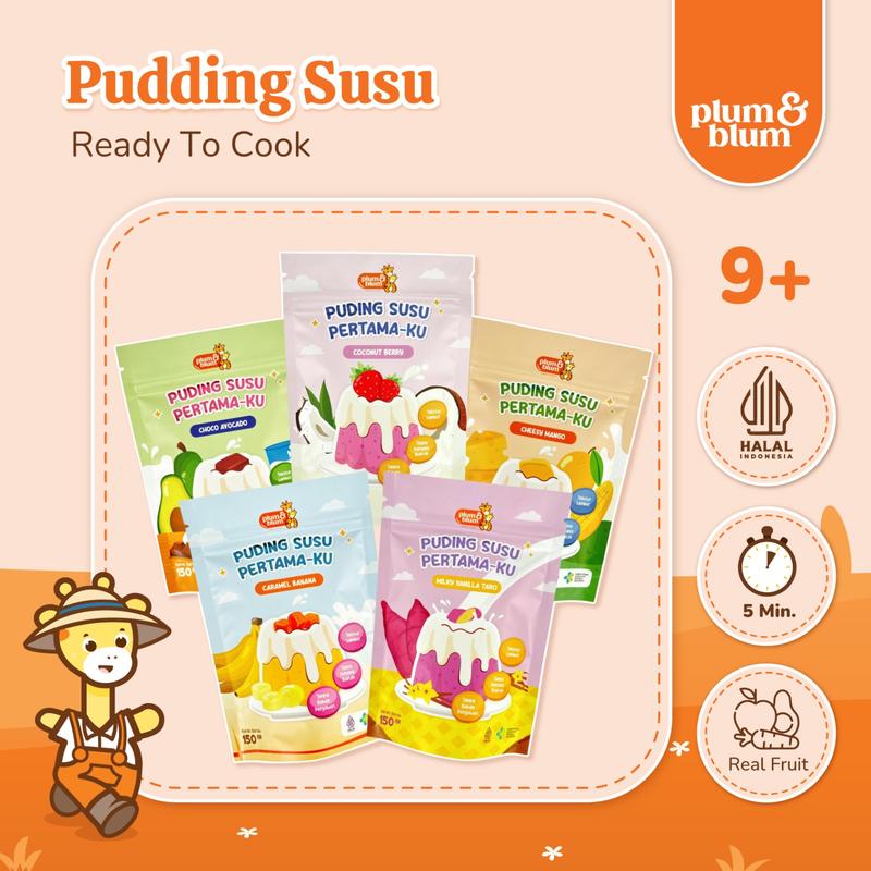 Plum & Blum Silky Pudding Susu Buah Snack Mpasi - 150 gram - Shop ...