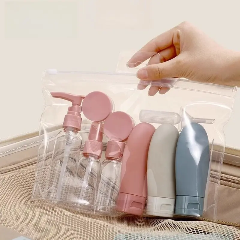 8PCS 80ML Portable Refillable Travel Bottle Set – Toiletries and Bath ...